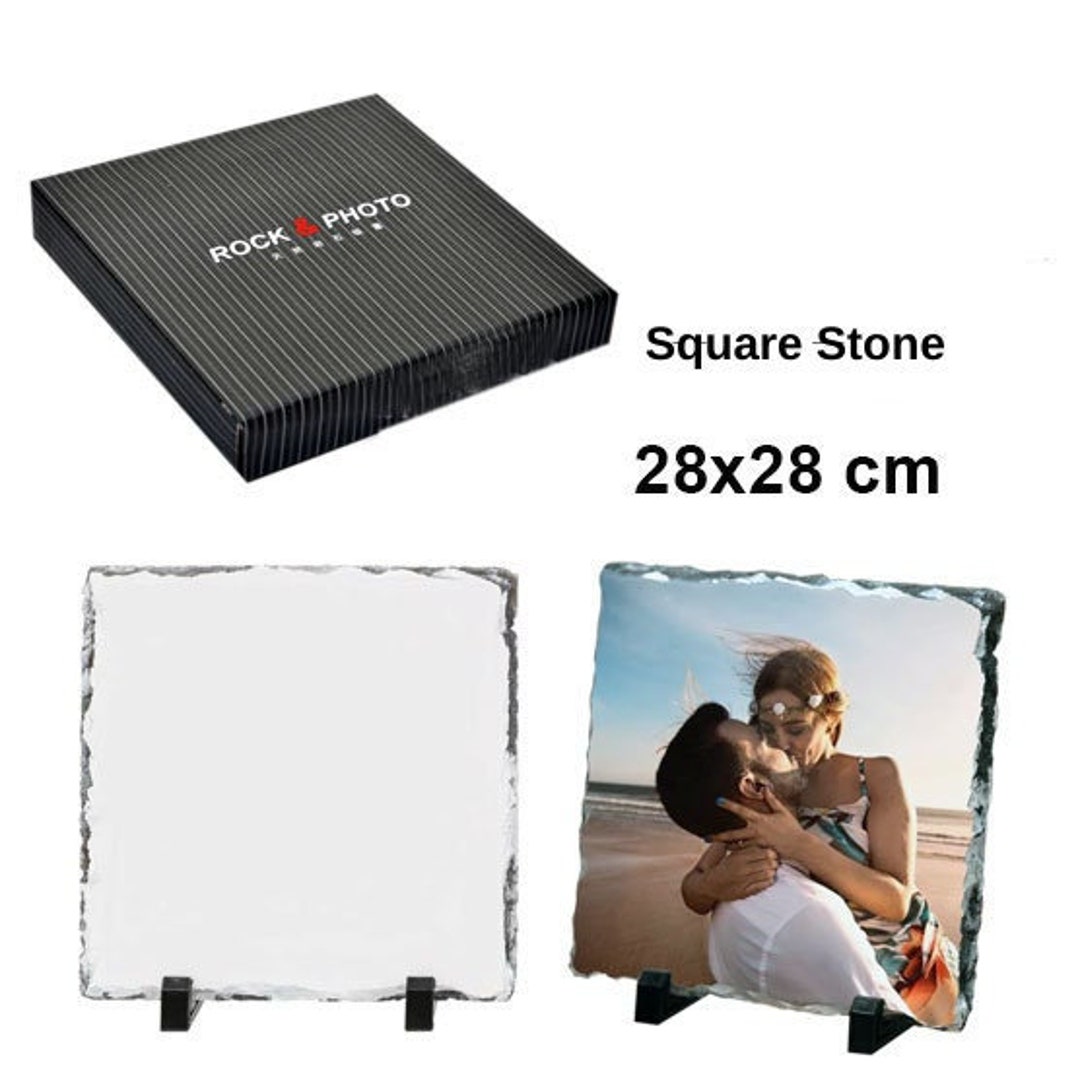 Personalized Square Stone Frame , Custom Square Stone Frame ...