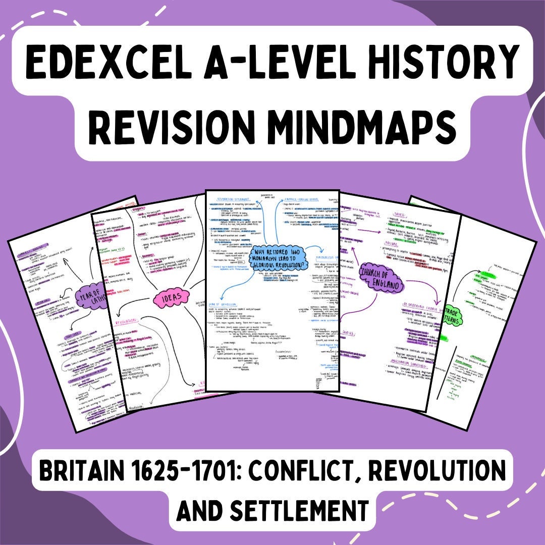 A-level History Edexcel Revision Notes - Britain 1625-1701: Conflict ...