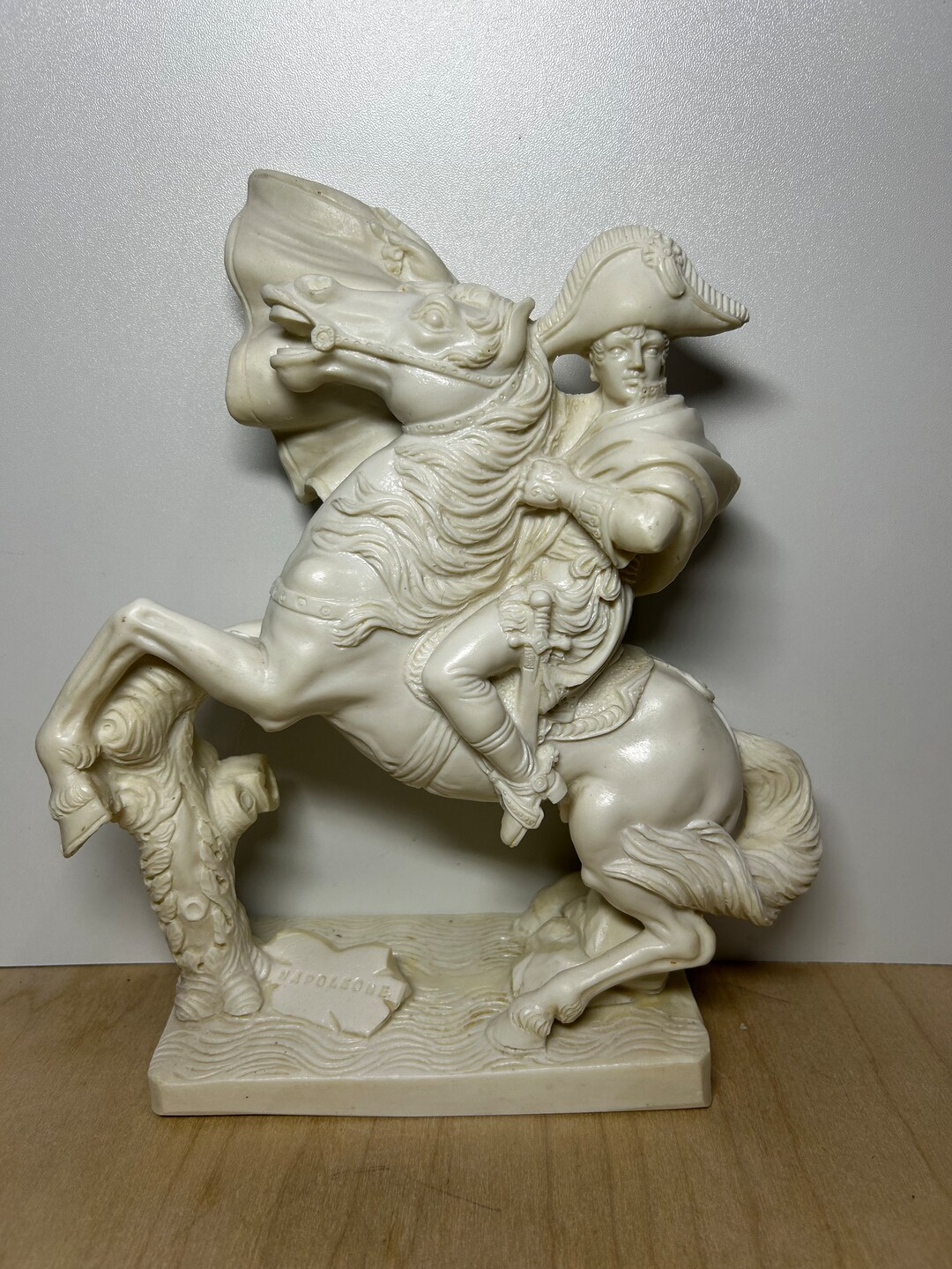 Napoleon Crossing the Alps Alabaster Resin Statue - Etsy