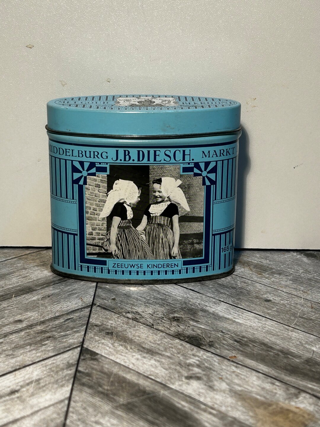 Vintage Dutch Candy Tin - Etsy