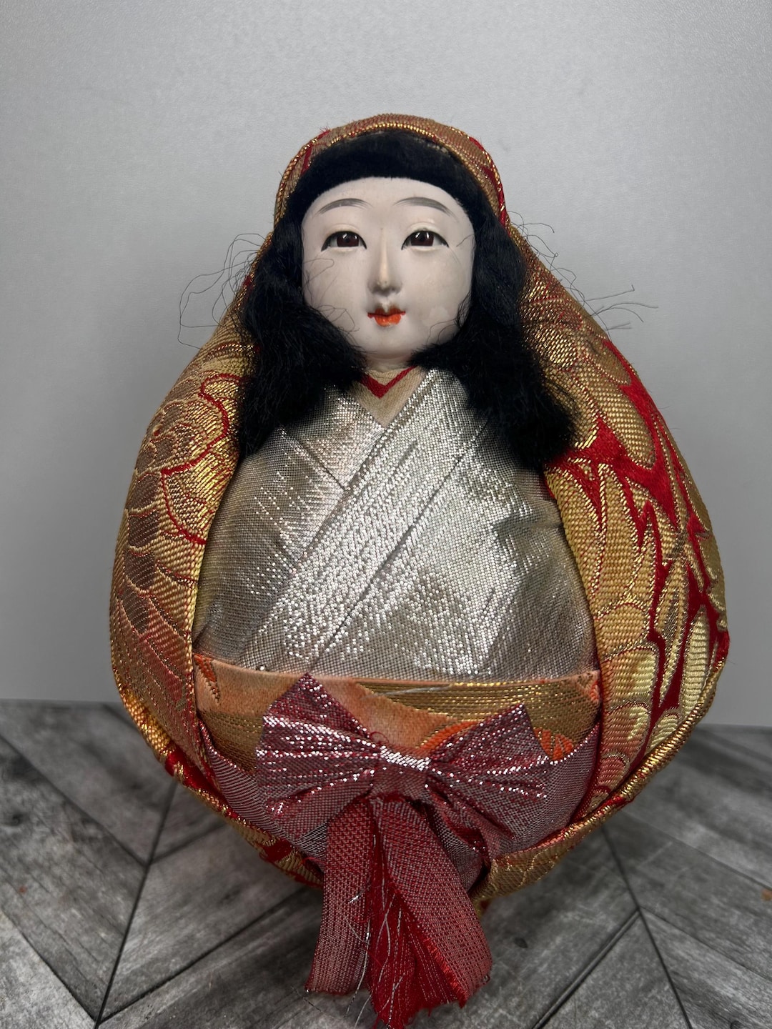 Vintage Japanese Hime Daruma Doll - Etsy
