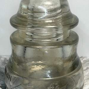 Dominion 42 Glass Insulator - Etsy