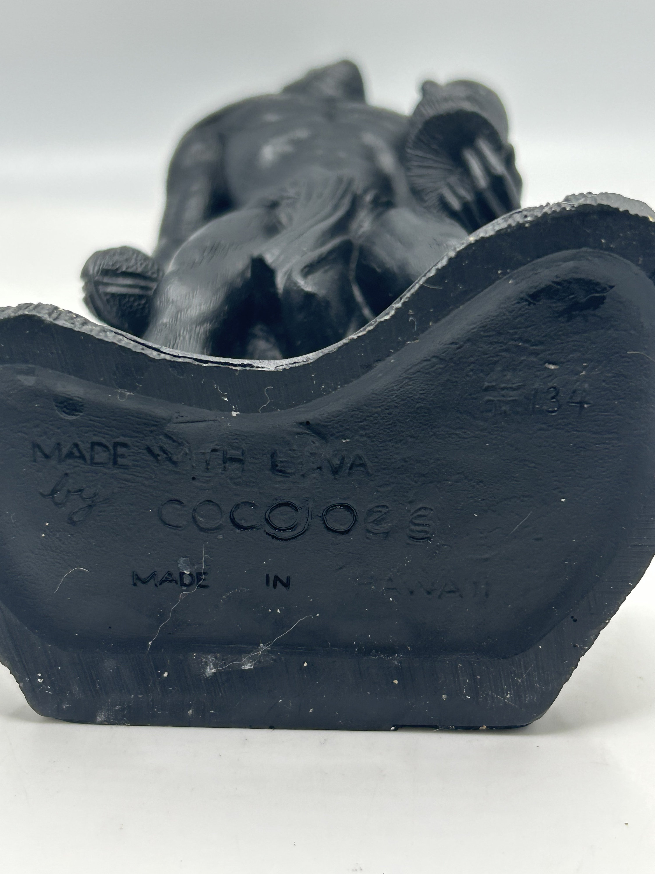 Coco Joe’s Black Lava Statue - Etsy