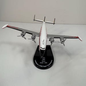 Lockheed Super Constellation Iberia Line as Metal Diecast Airplane ...