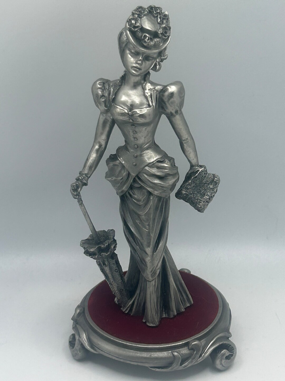 French Pewter Figurine - Etsy