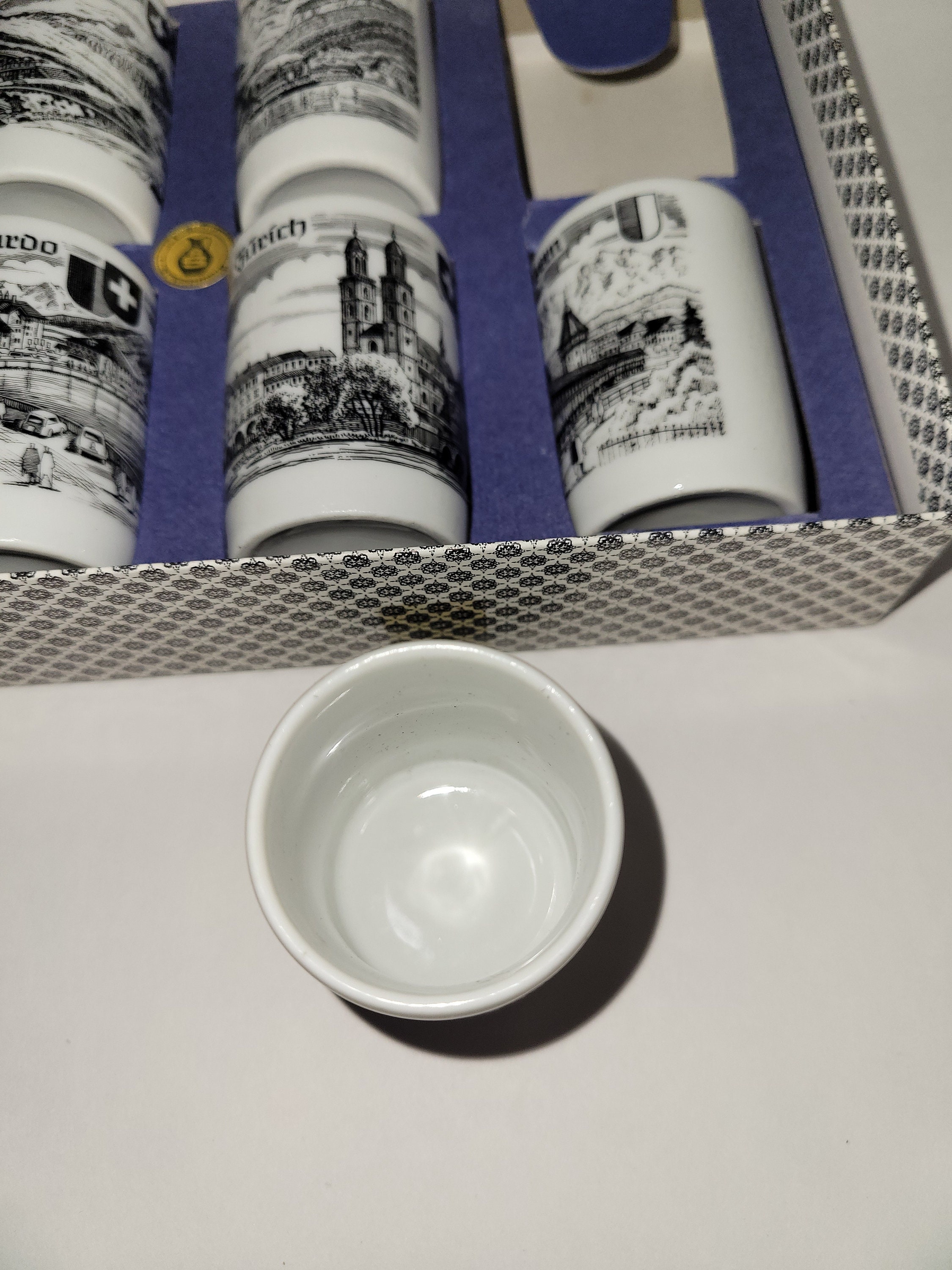 Set of 6 Swedish Shot Glasses, Like New No Chips or Cracks - Etsy