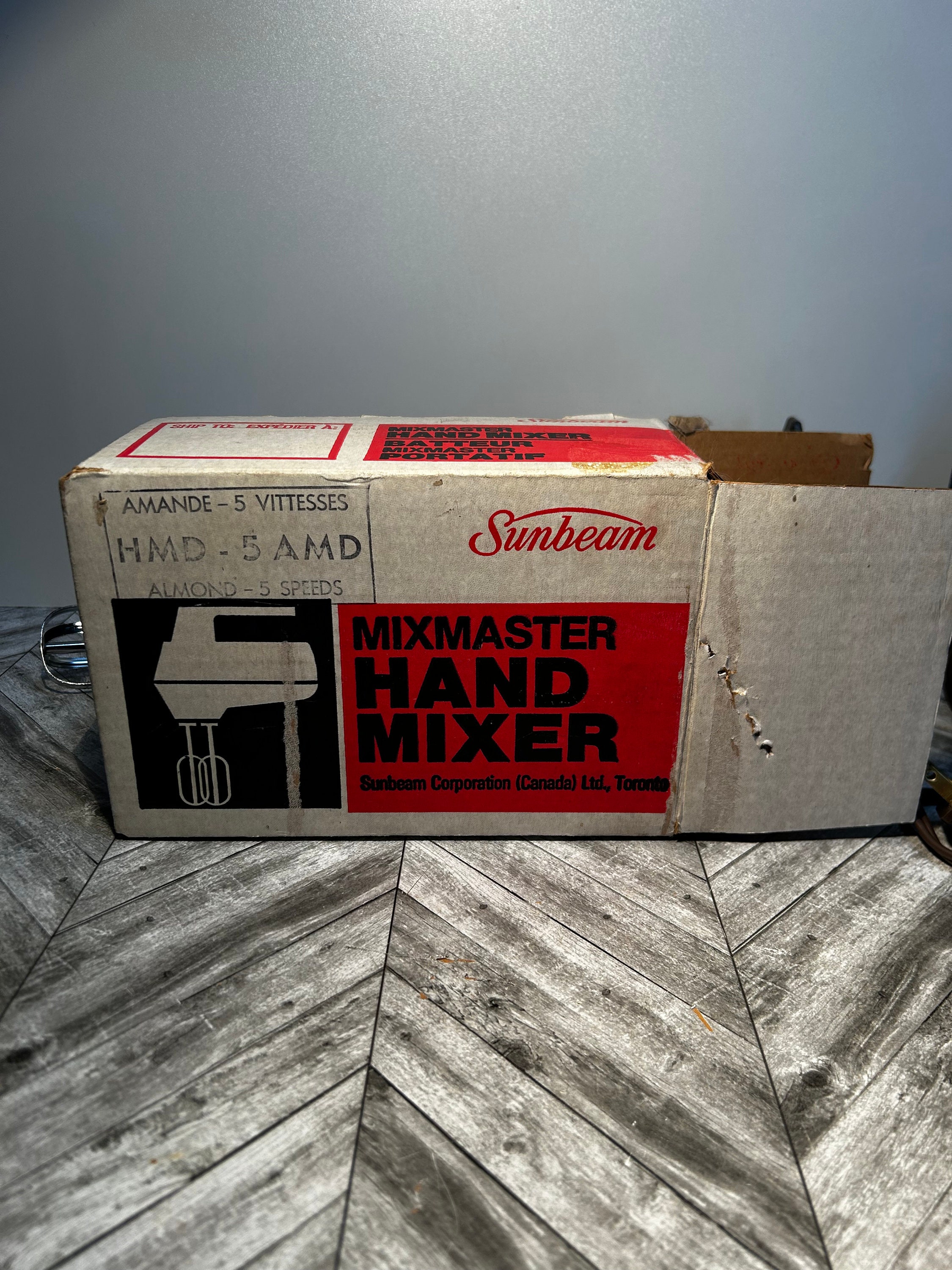 1960s Sunbeam 5 Speed Mixmaster.everything Original Never Used - Etsy