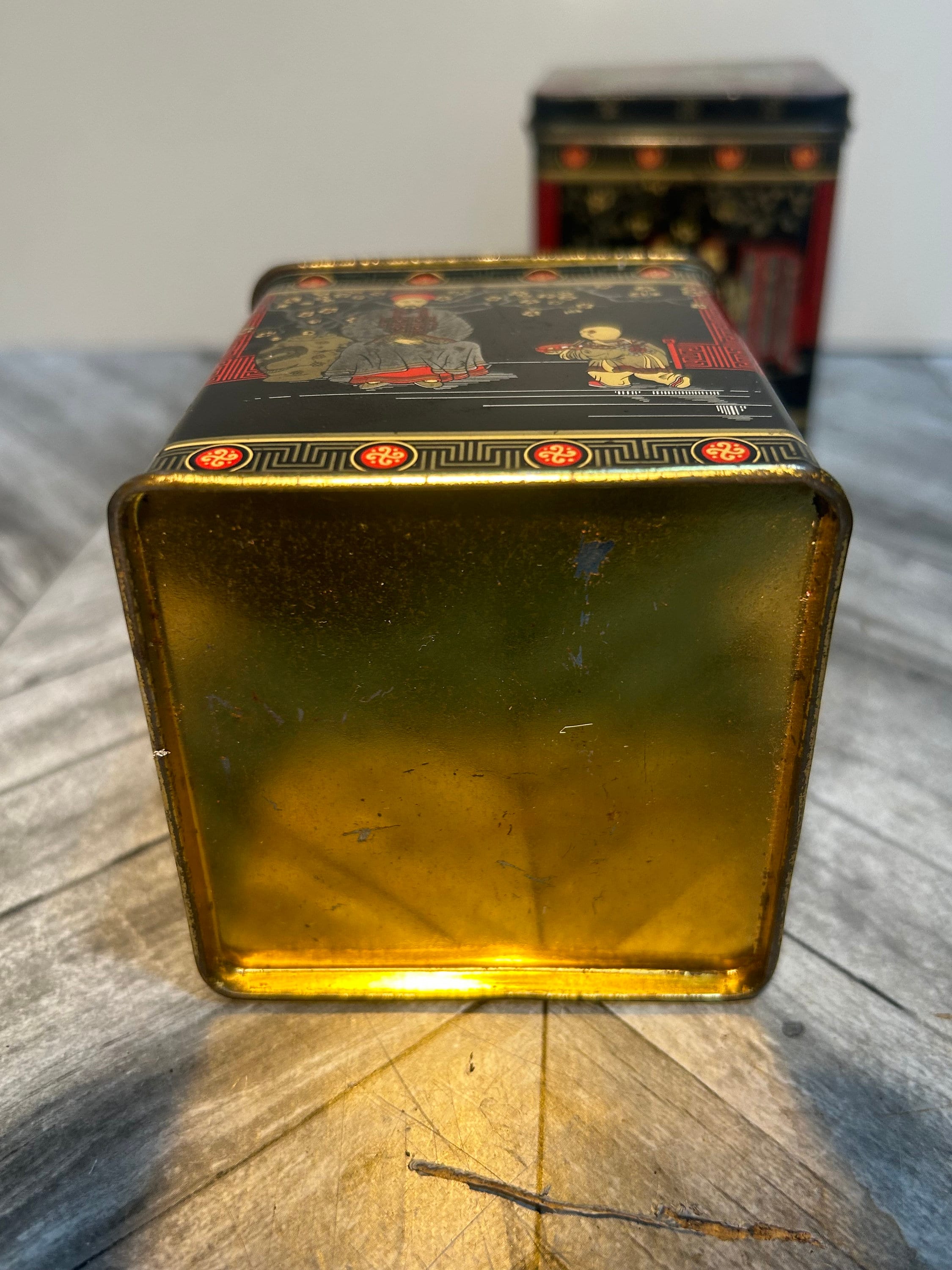 Asian Teas Tins Set of Three - Etsy