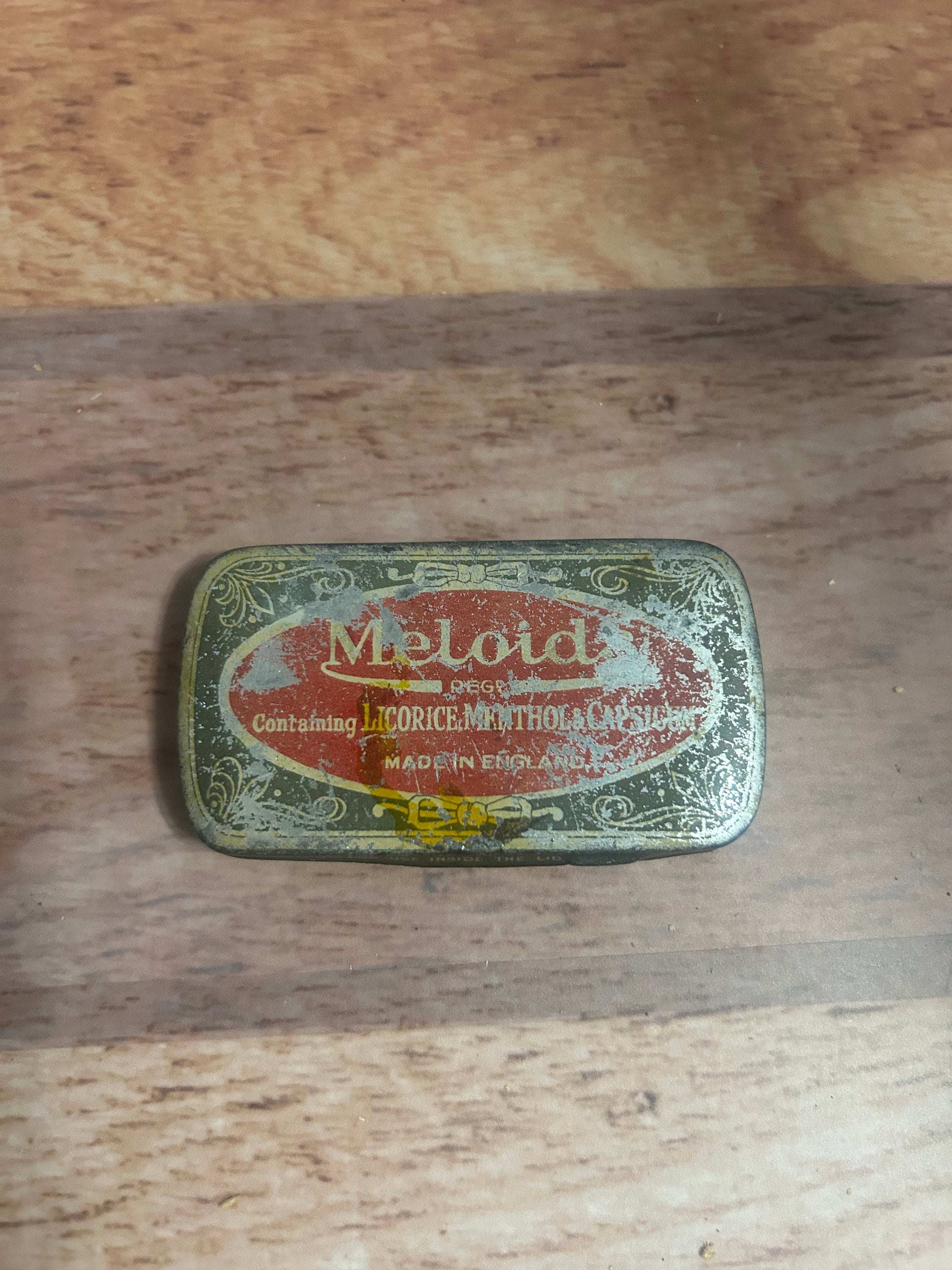 Meltoids Pastilles Tin - Etsy