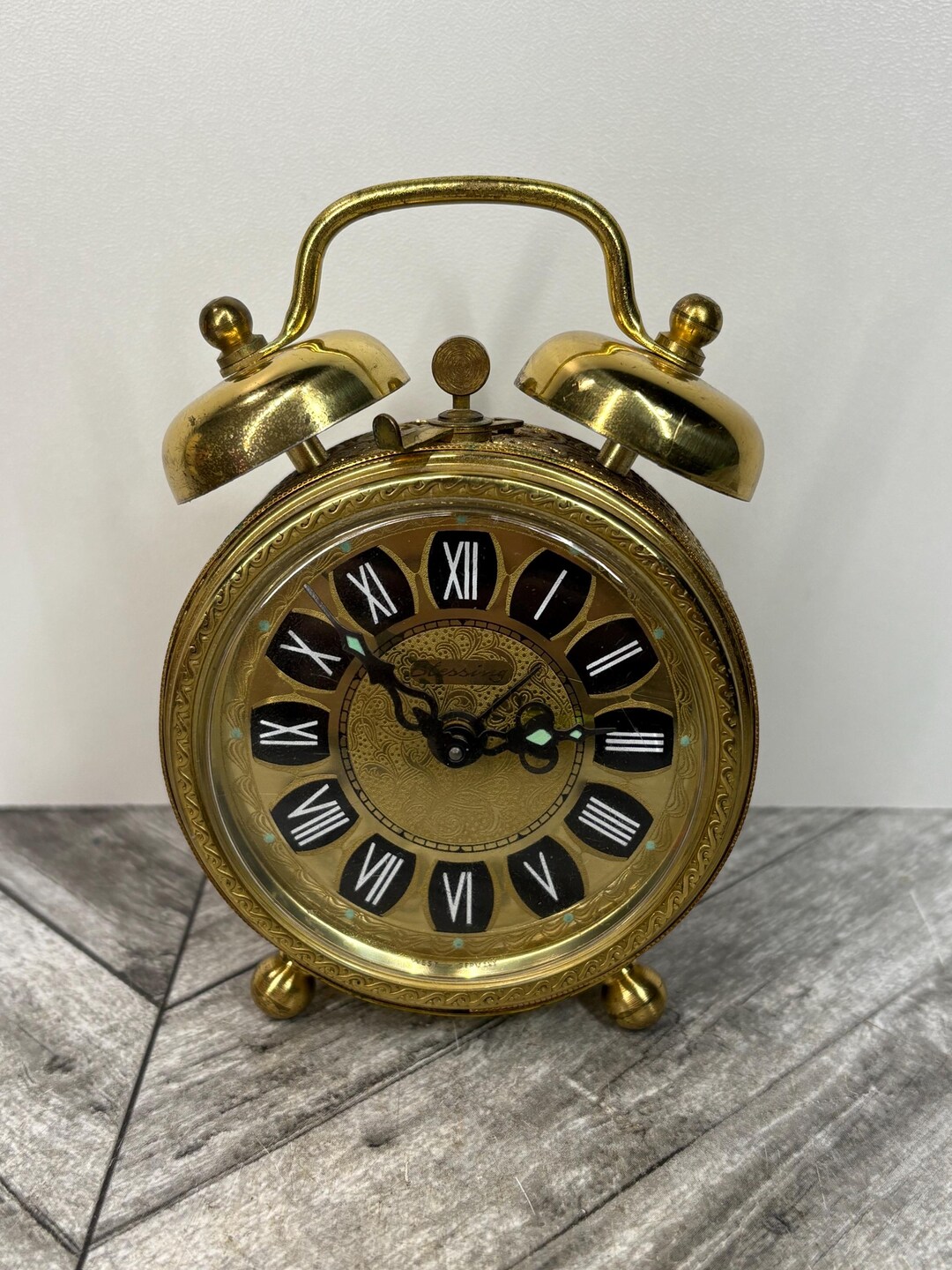 1950s West German blessings Mechanical Alarm Clock - Etsy