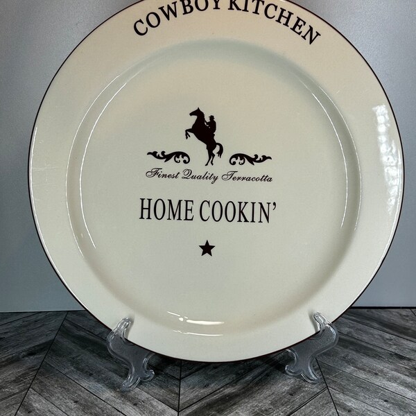 Cowboy Plate - Etsy