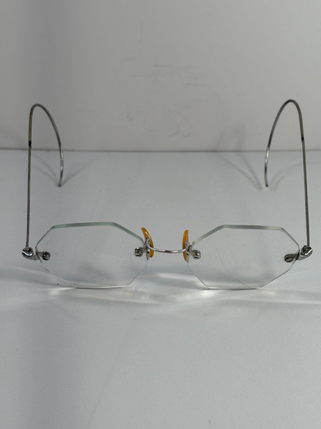 Vintage 1930s Octagonal Eye Glasses - Etsy