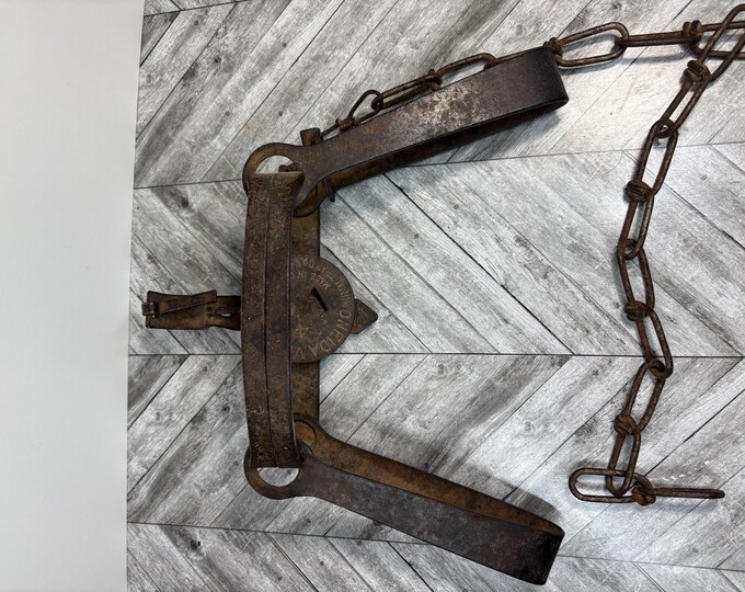 Vintage Oneida Victor #4 Animal Trap - Etsy
