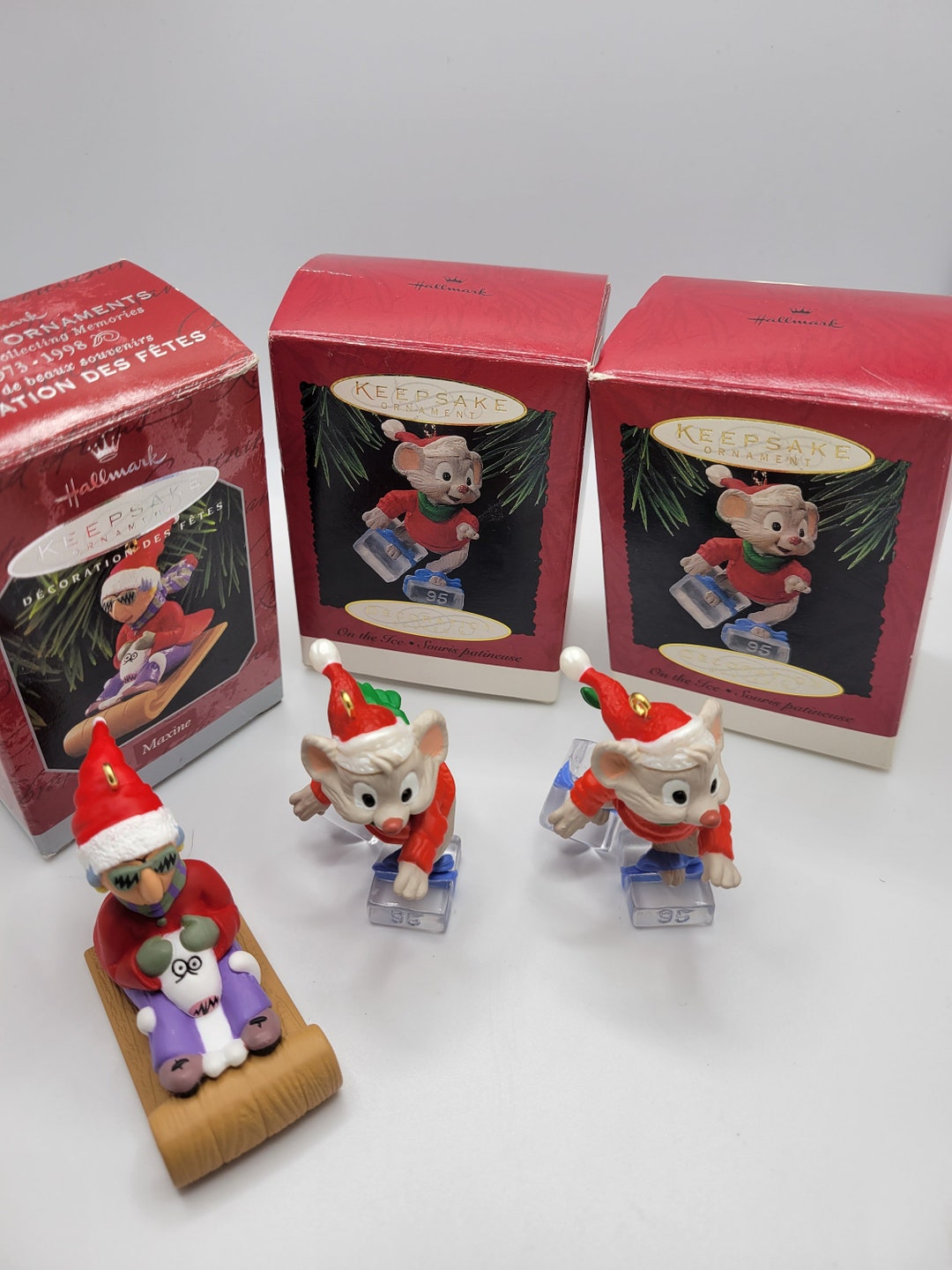 Maxine and the Mice Hallmark Ornaments - Etsy