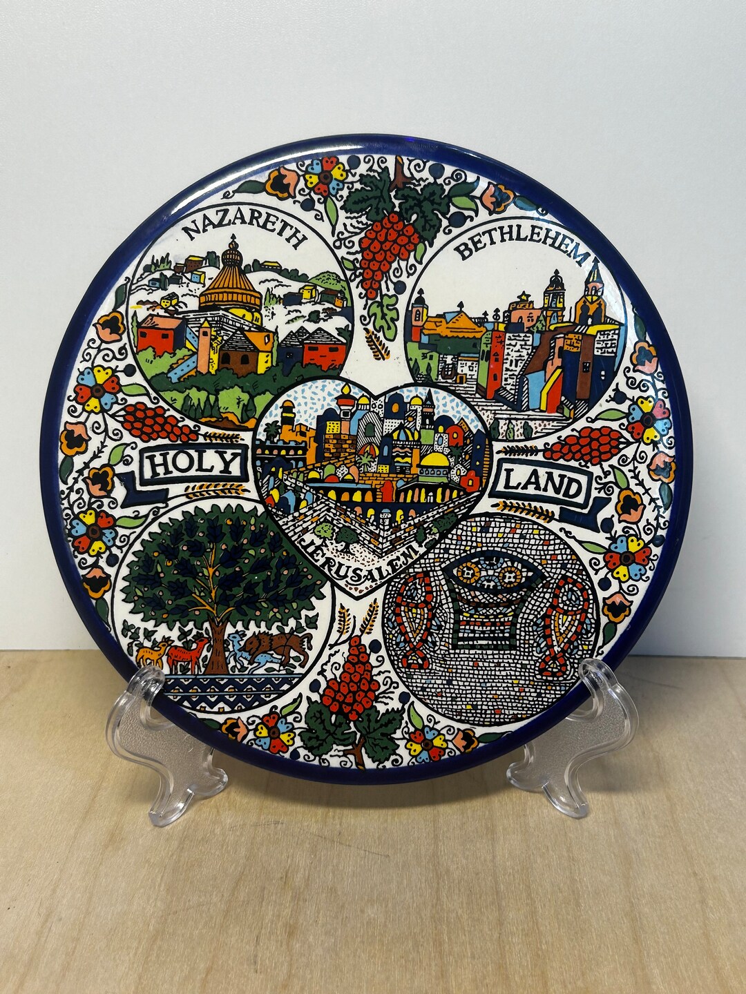 Holy Land Decorative Plate - Etsy