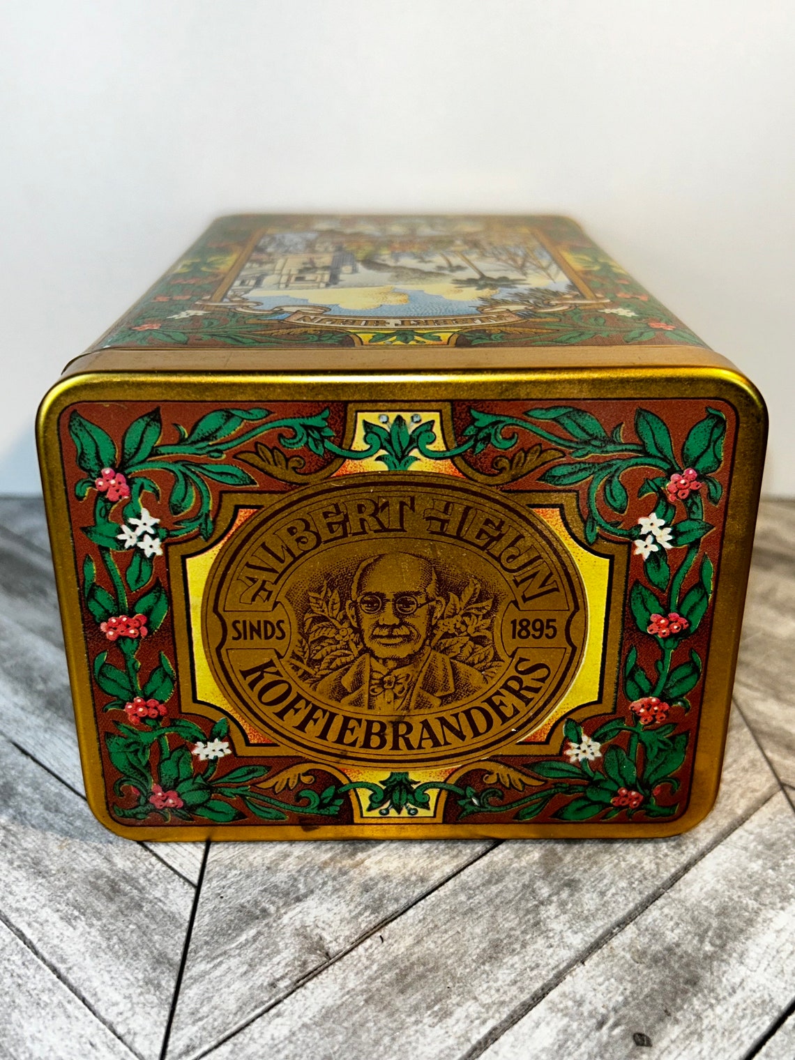 Vintage Dutch Albert Heijn Coffee Tins - Etsy