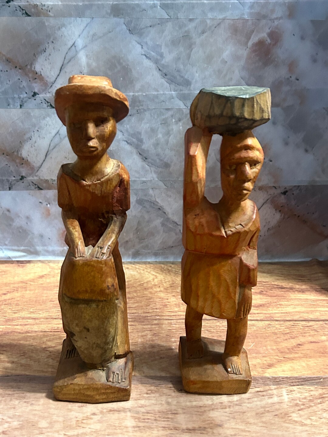 Primitive African Handcarved Statues - Etsy