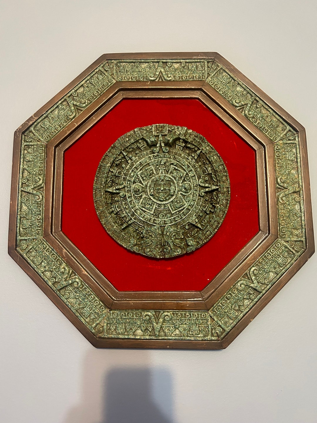 Green Malachite Aztec Wall Calendar - Etsy