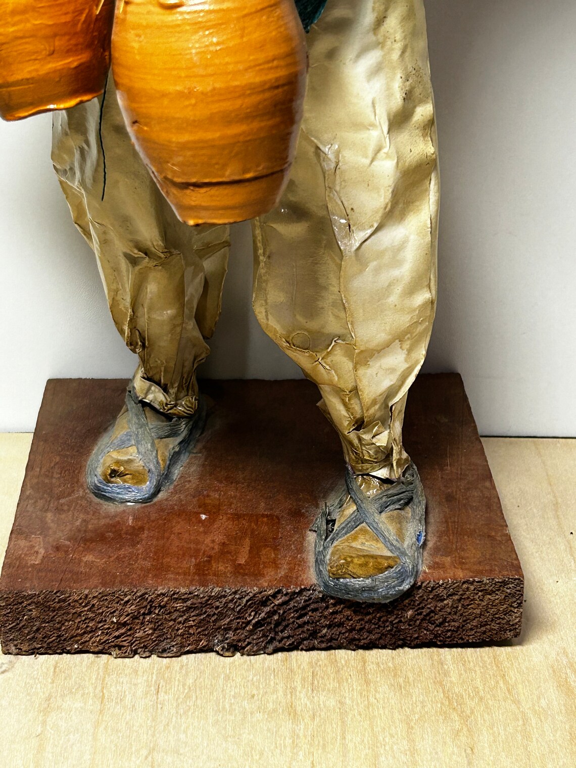 Large Vintage Paper Mache Mexican Man Figure - Etsy