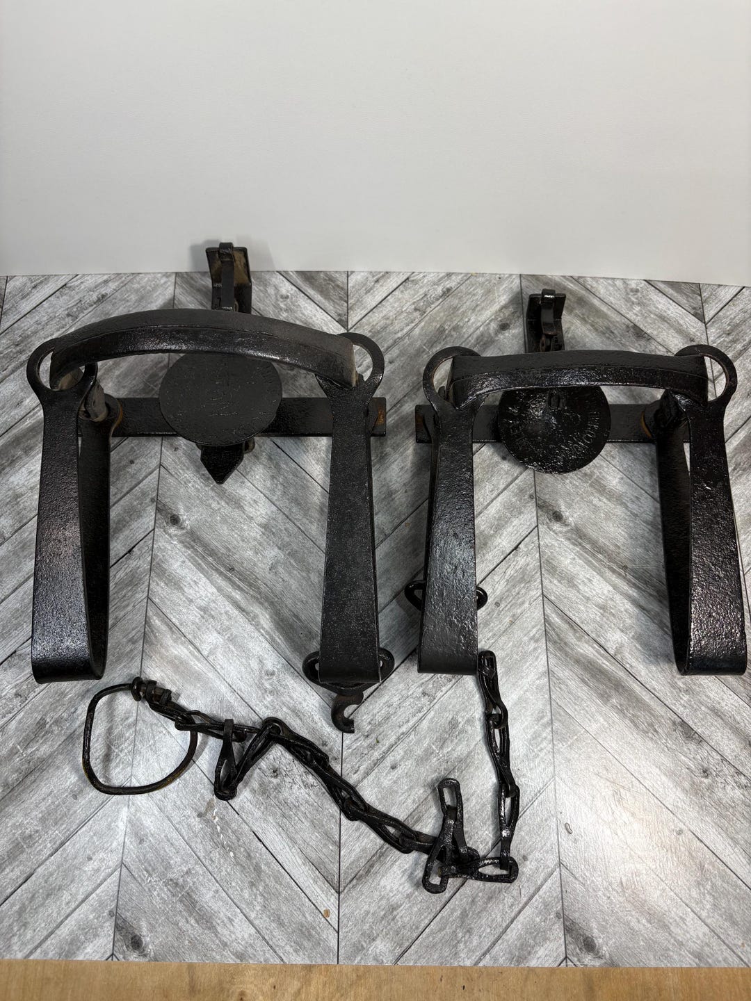 Vintage Set of Two Decorative Animal Traps - Etsy