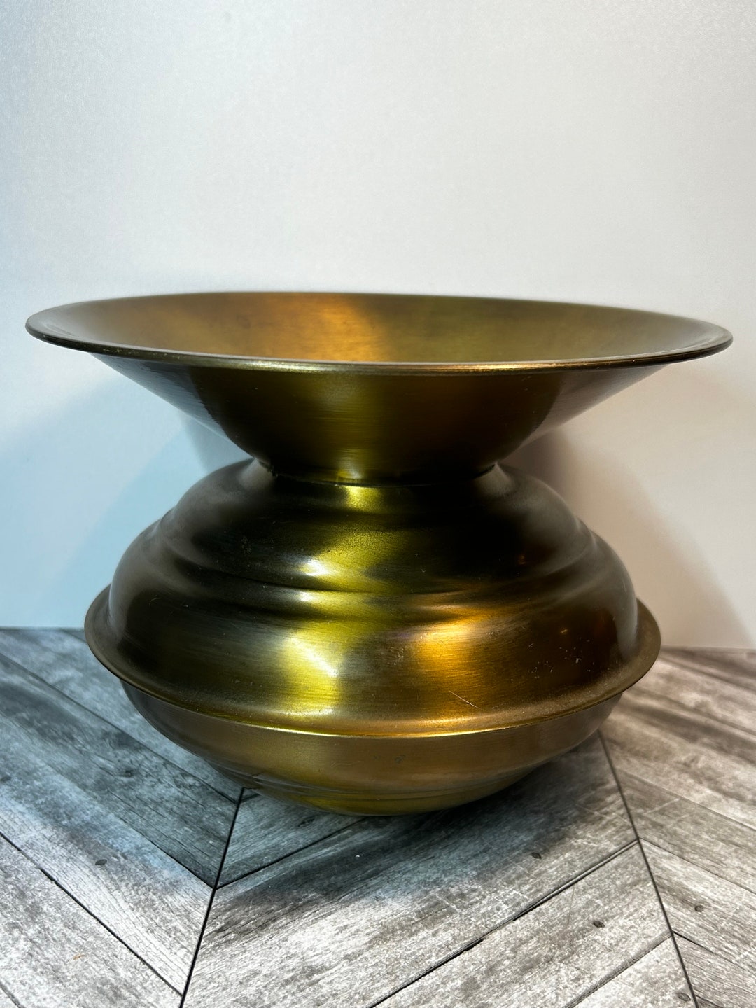Vintage Brass Spitoon - Etsy