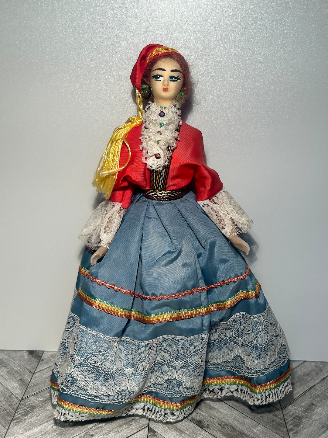 Traditional Greek Amalia Doll - Etsy