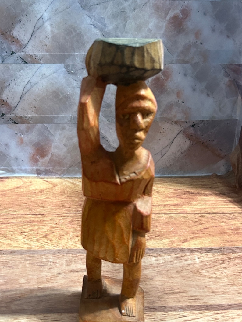 Primitive African Handcarved Statues - Etsy