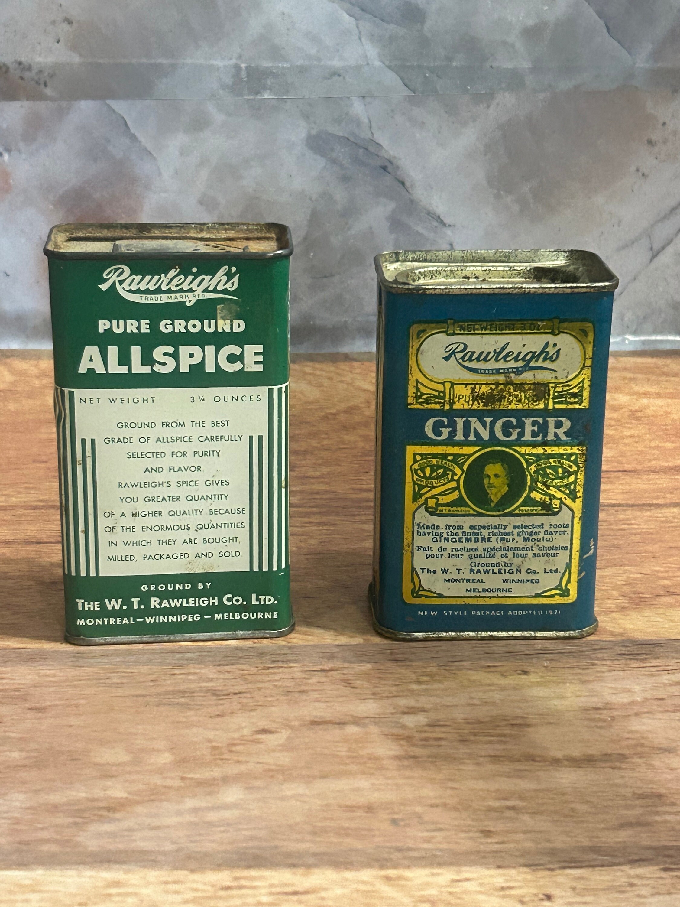 Rawleighs Spice Containers - Etsy