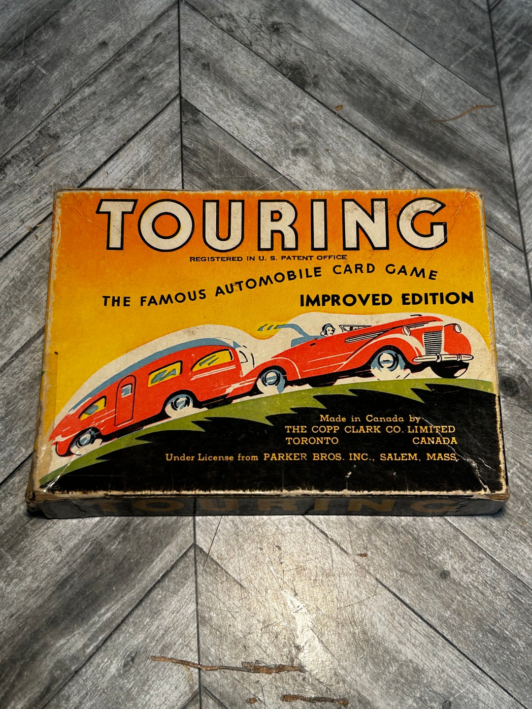 Touring Card Game 1947 Edition - Etsy