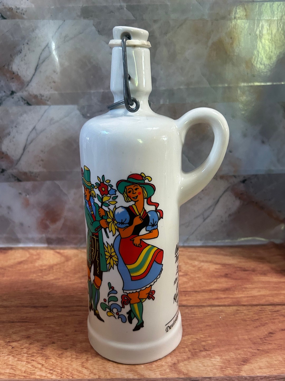 Vintage German Liquor Decanter - Etsy