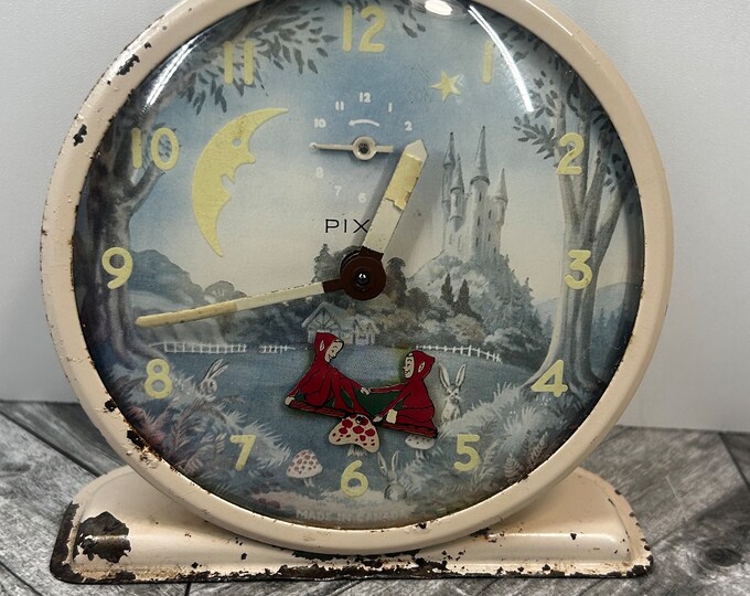 Vintage Westclox “pixie”mechanical Alarm Clock.made in Canada Circa ...