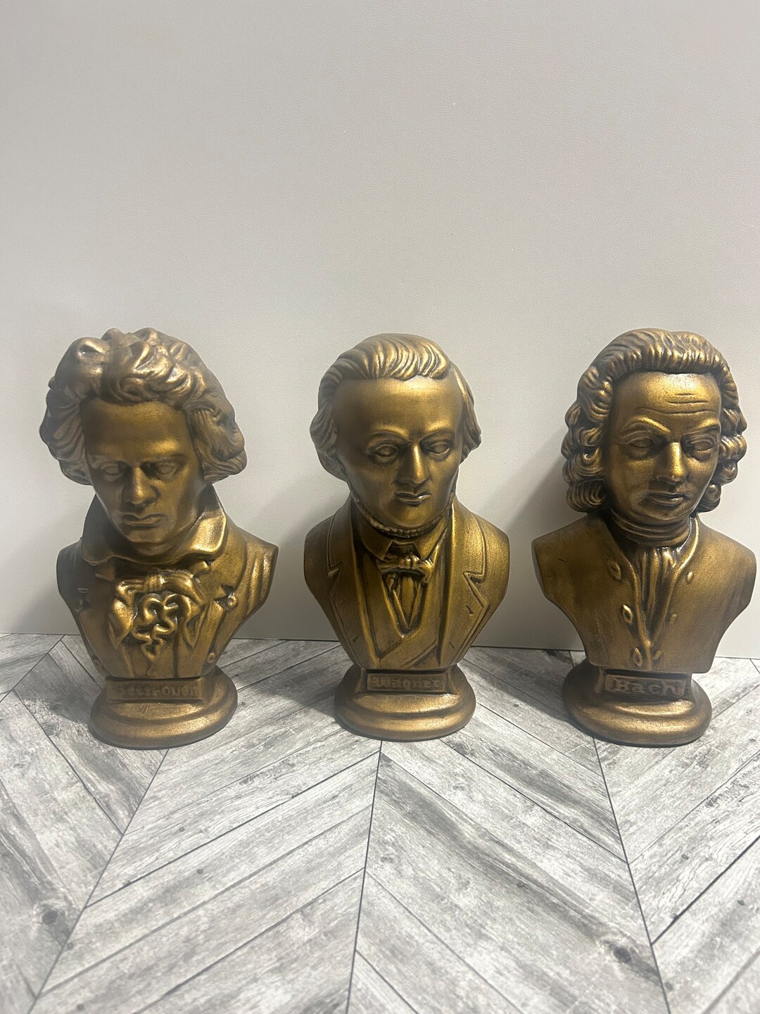 Arnells Composer Busts set of 3 - Etsy