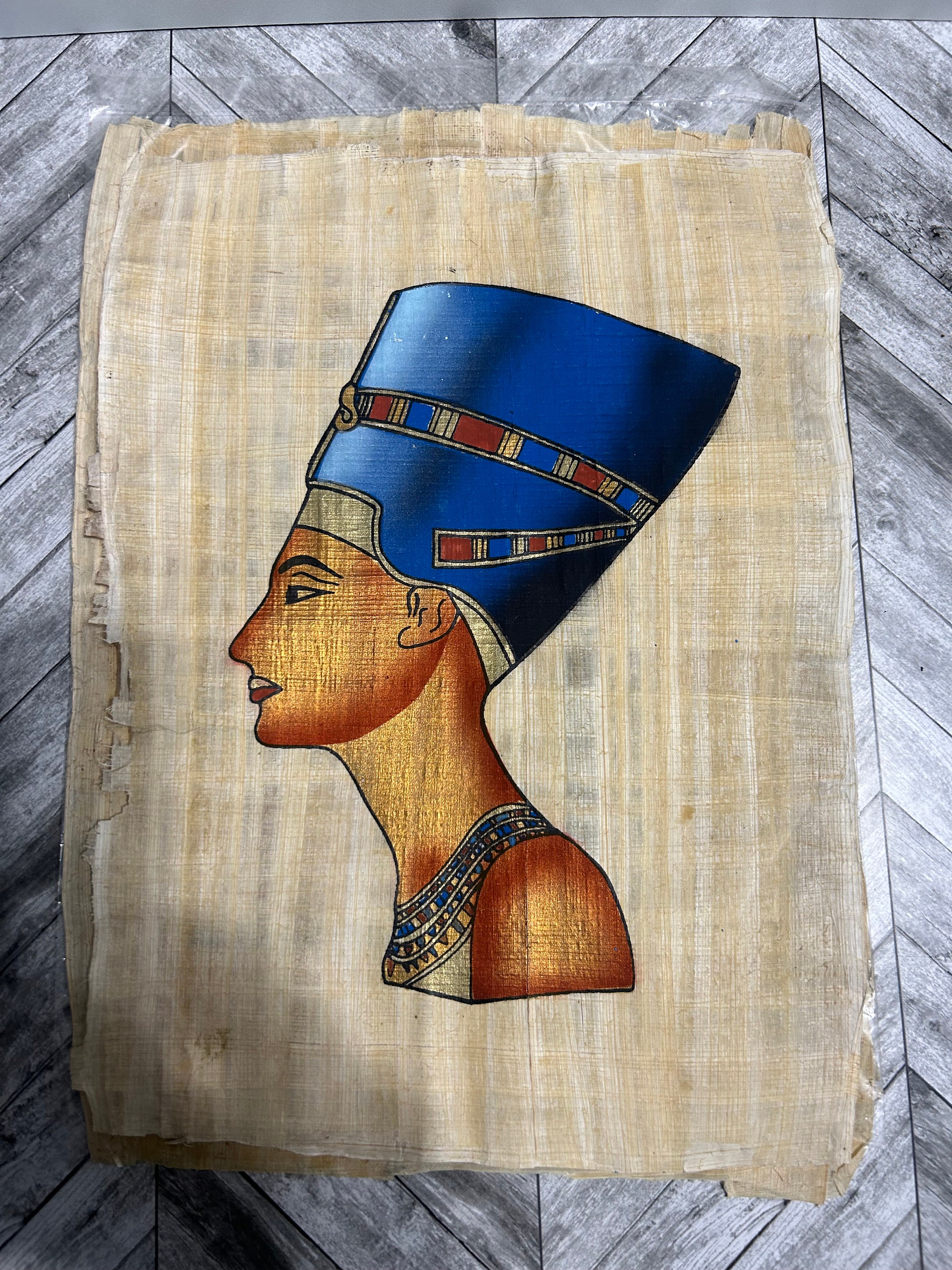 Egyptian Papyrus Picture Set of 6 - Etsy