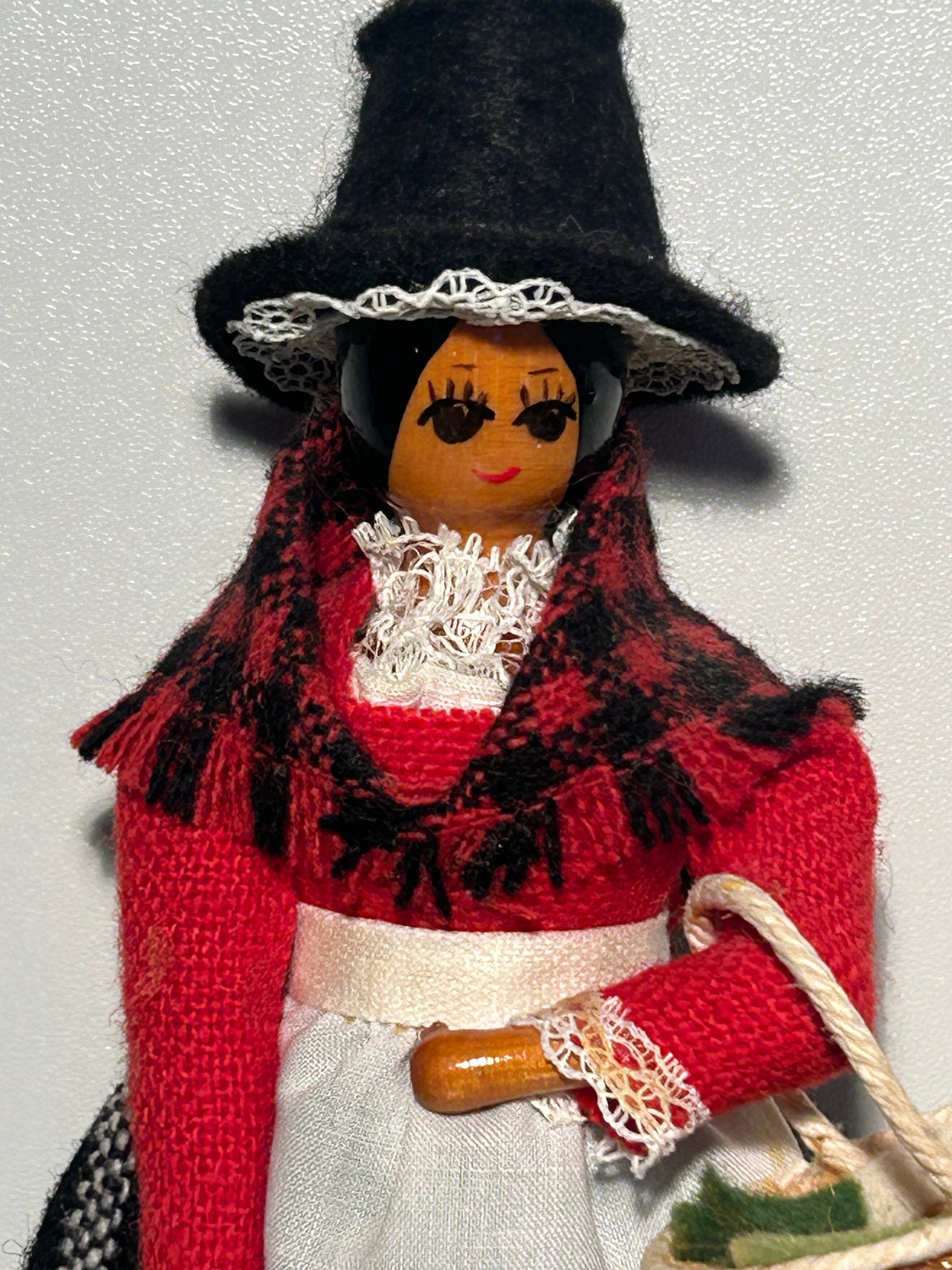 The Welsh Lady Miniature Doll - Etsy