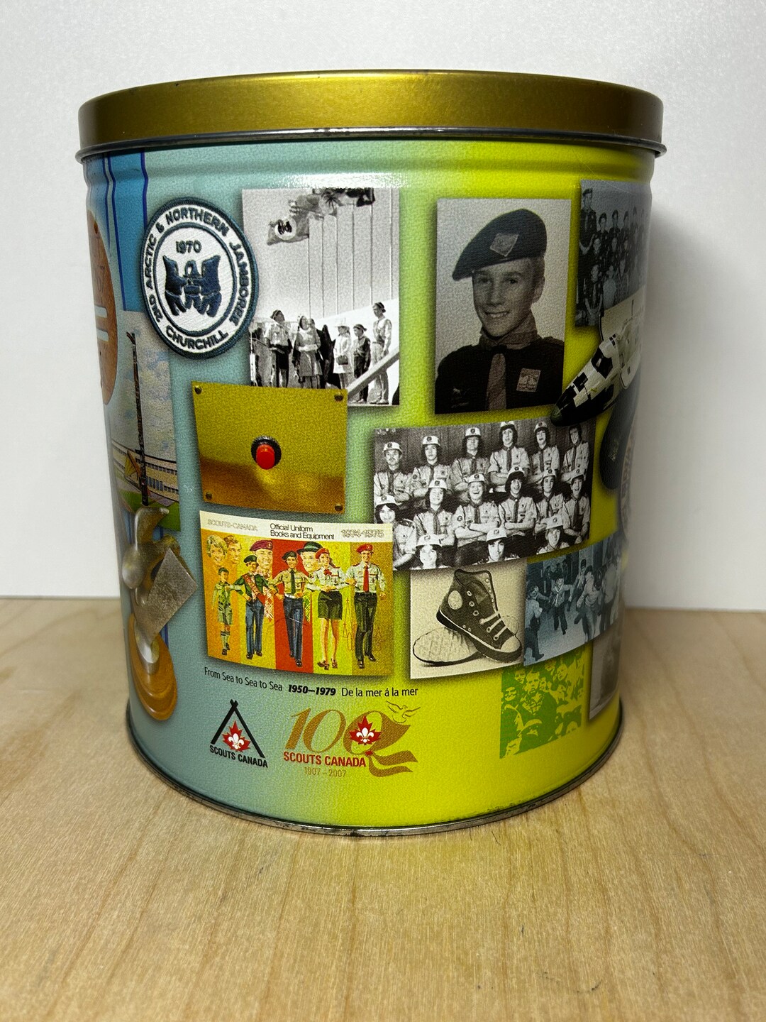 Scouts Canada 100 Year Anniversary Tin - Etsy