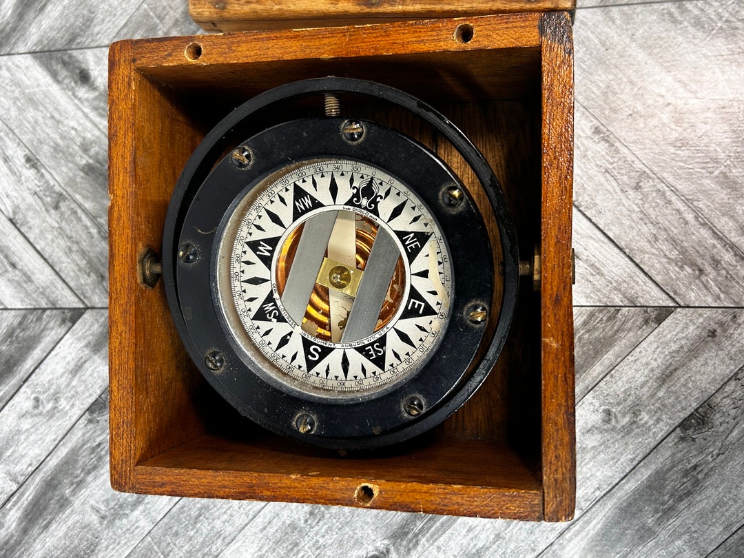 Vintage Dirigo Ships Compass - Etsy
