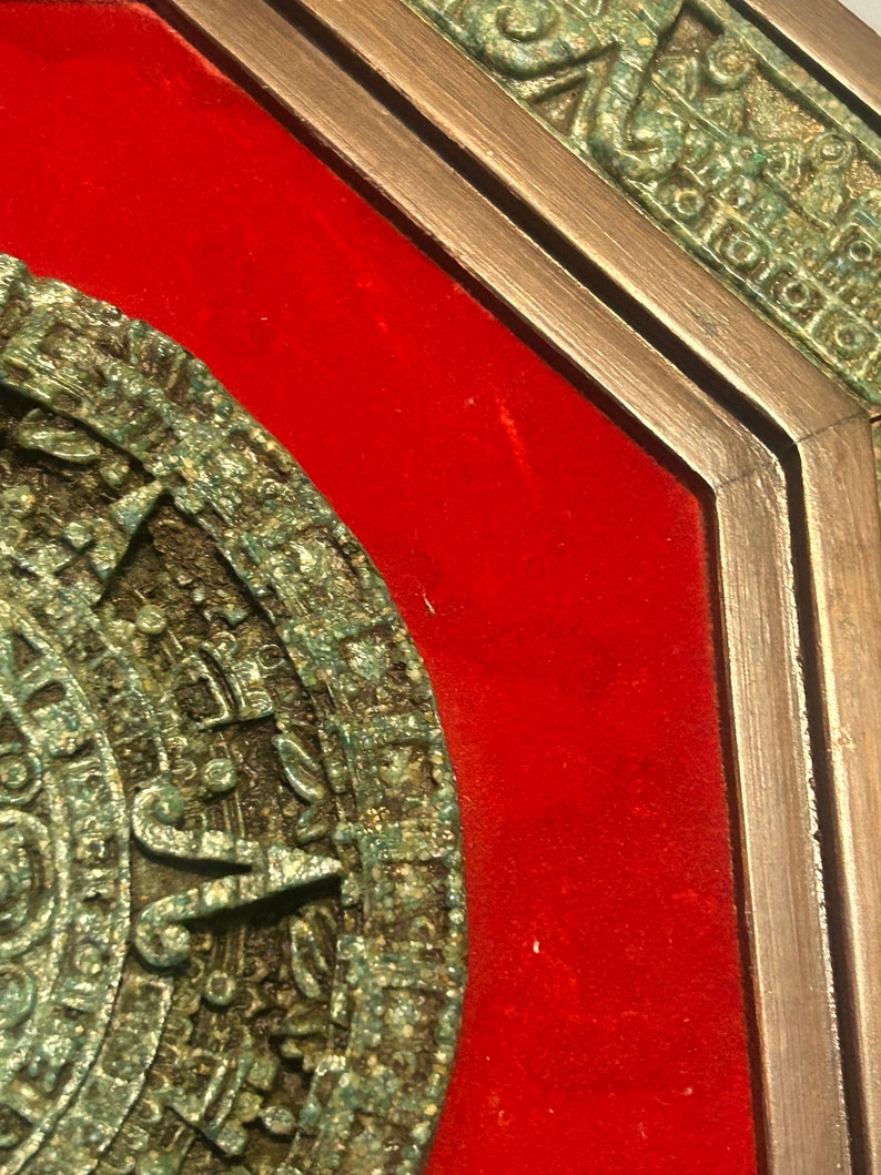 Green Malachite Aztec Wall Calendar - Etsy