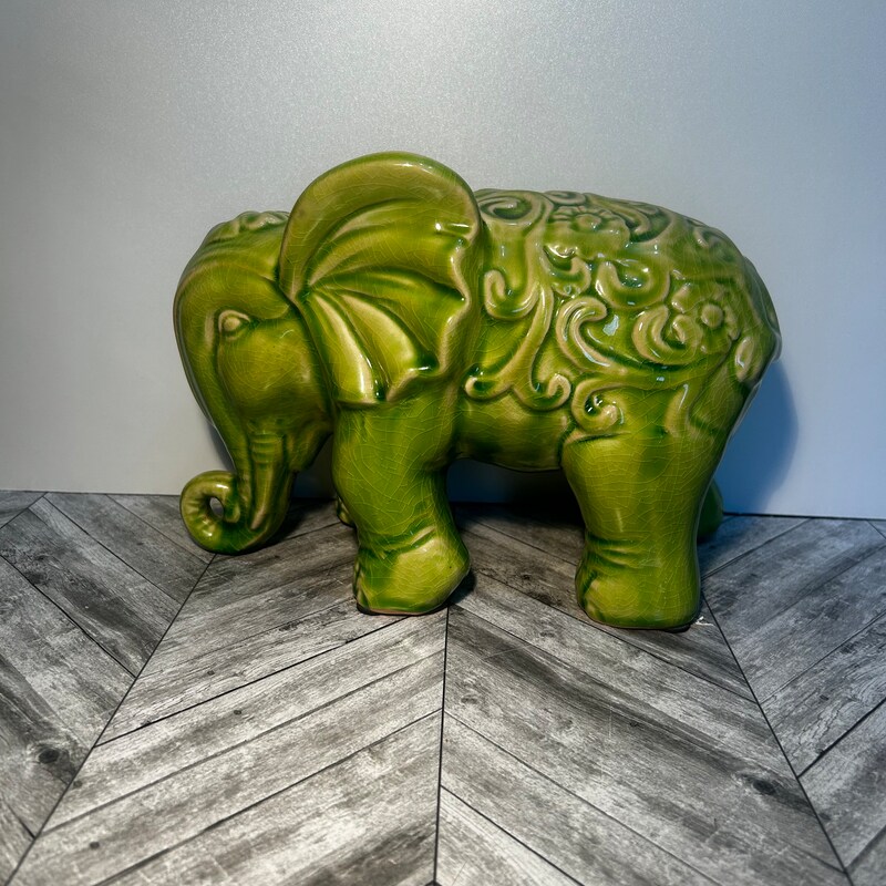 Ceramic Elephants - Etsy