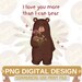 You're Beary Special Png, Bear Png, Cute Png, Aesthetic Png, Bear Pun ...