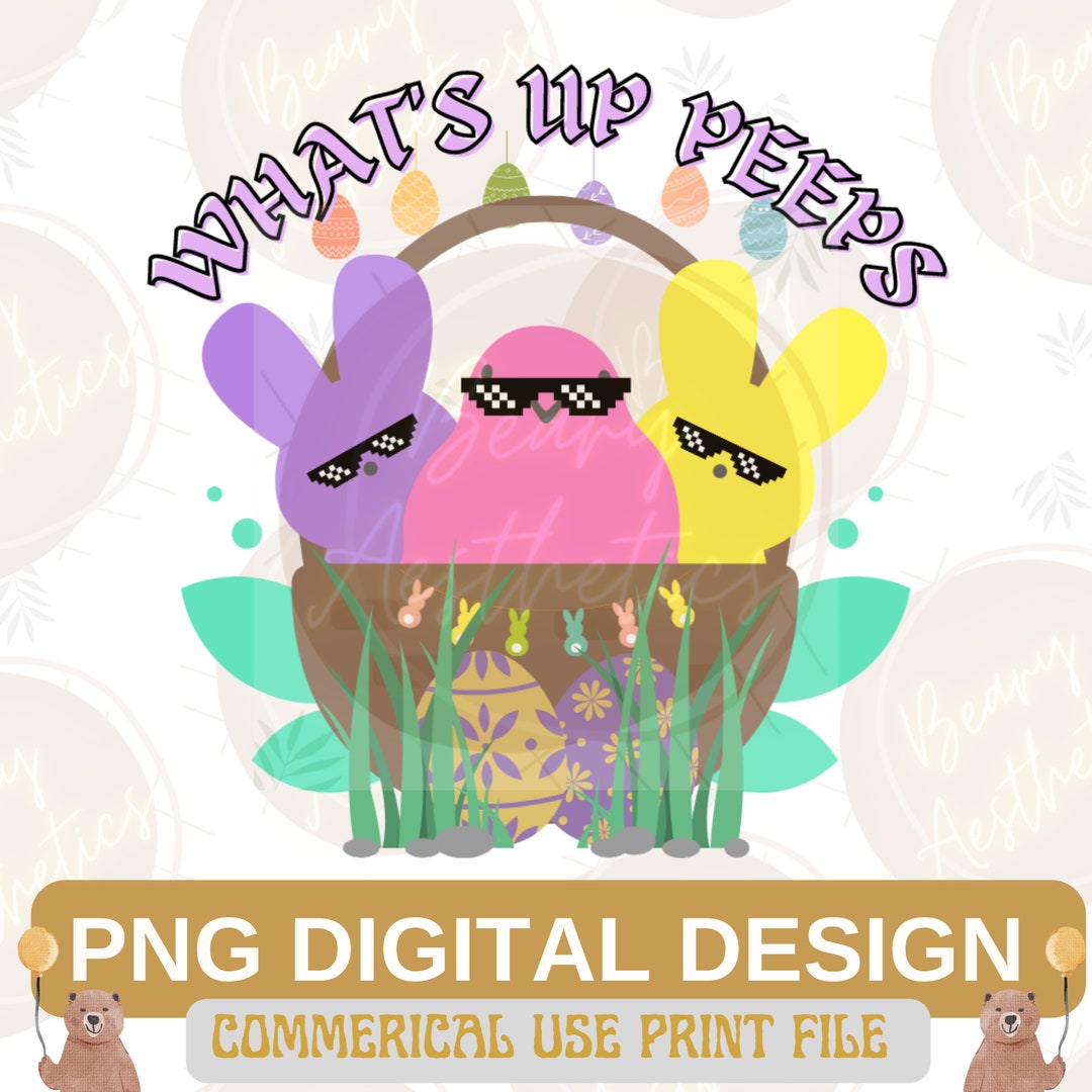 What's up Peeps Png, Easter Bunny Png, Holiday Png, Funny Bunny Png ...