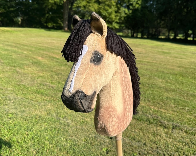 MC "canyon" Dappled Buckskin Sportpony Hobbyhorse - Etsy
