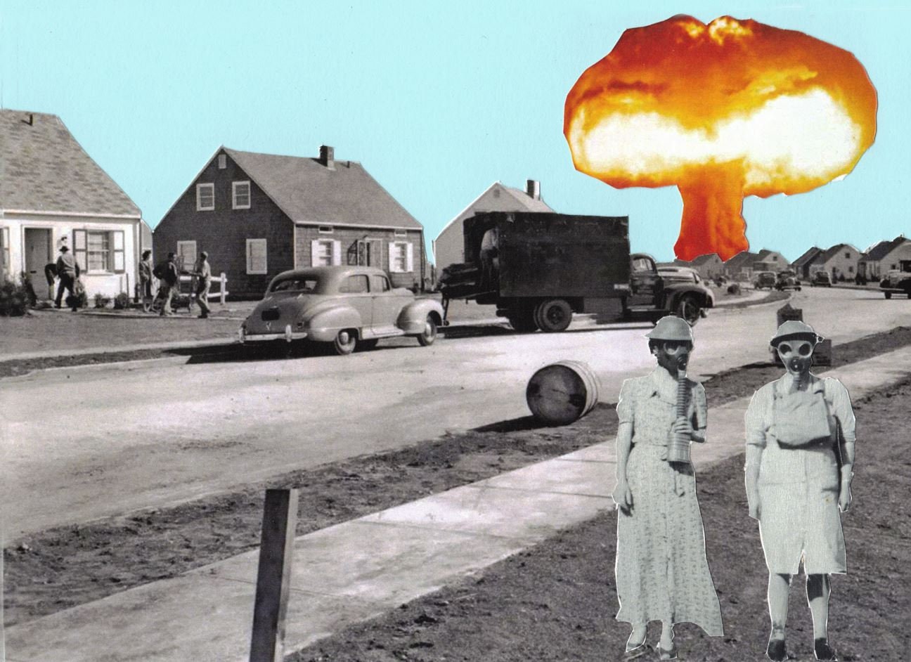 Retro Explosion Collage Digital File - Etsy