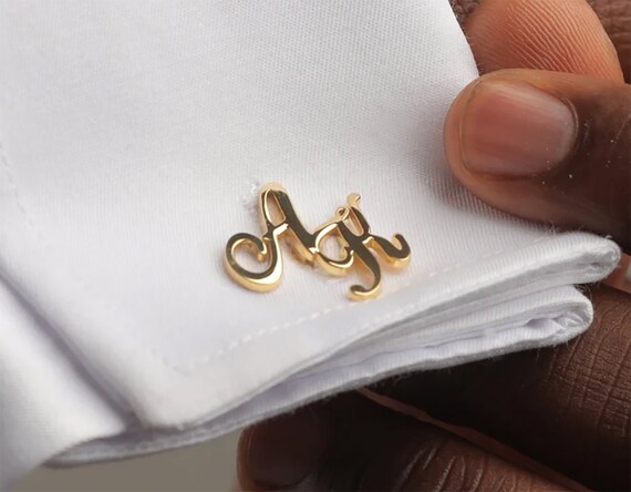 Initial Customised Cufflinks