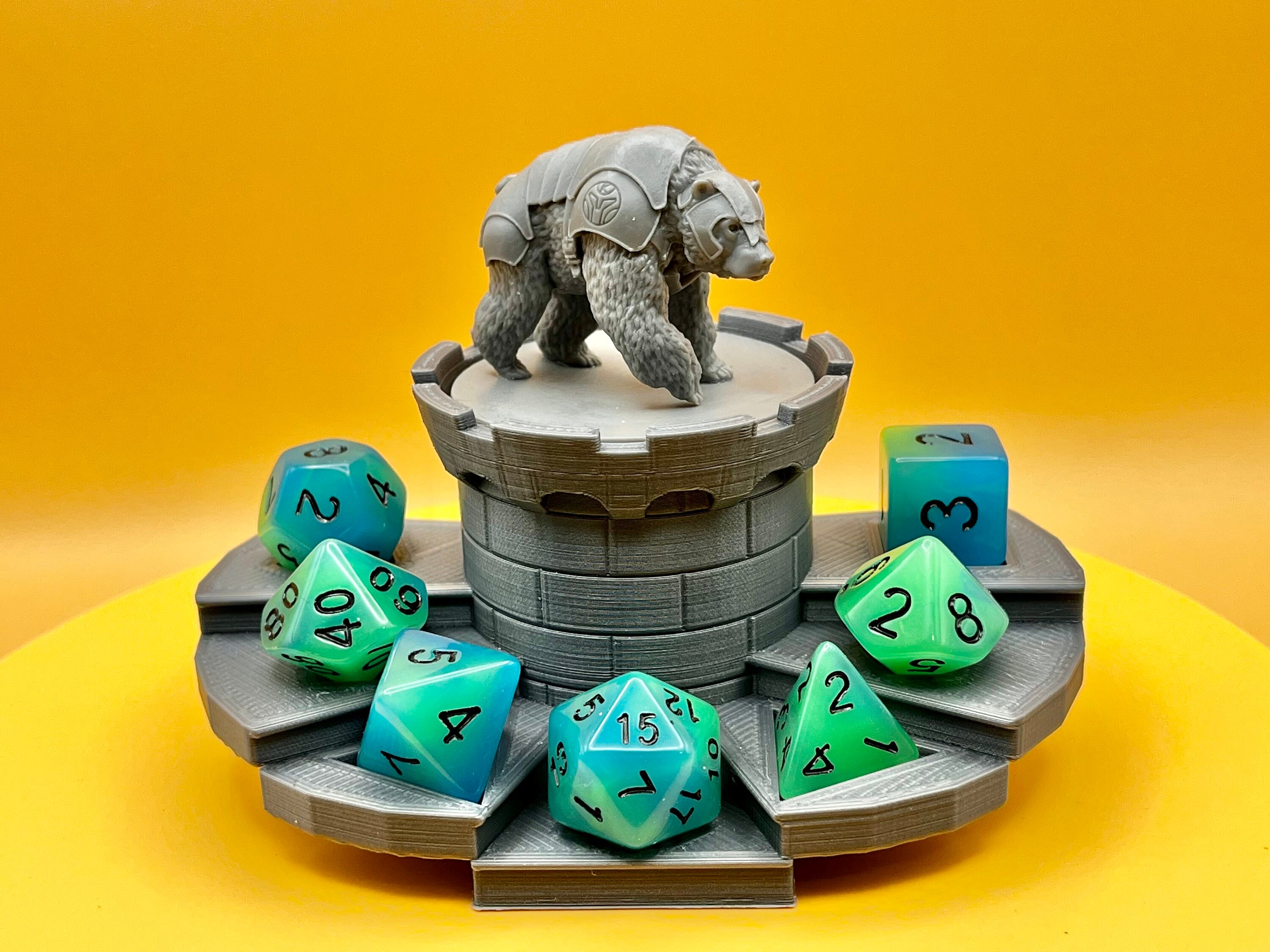 Miniature and Dice Display - Etsy