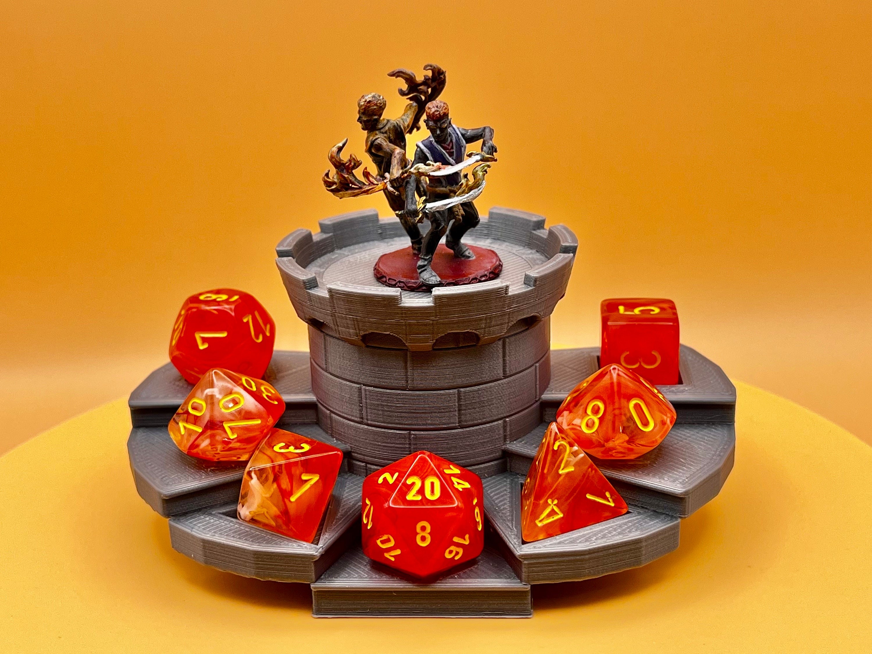 Miniature and Dice Display - Etsy