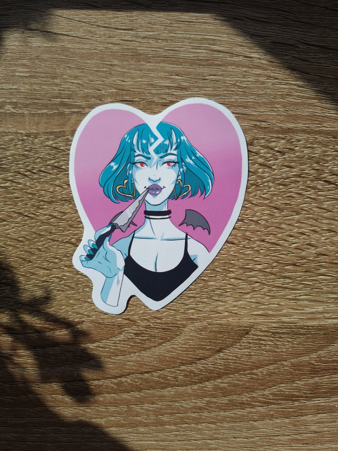 Heart Breaker - Vinyl Matte Sticker - Waterproof - Etsy