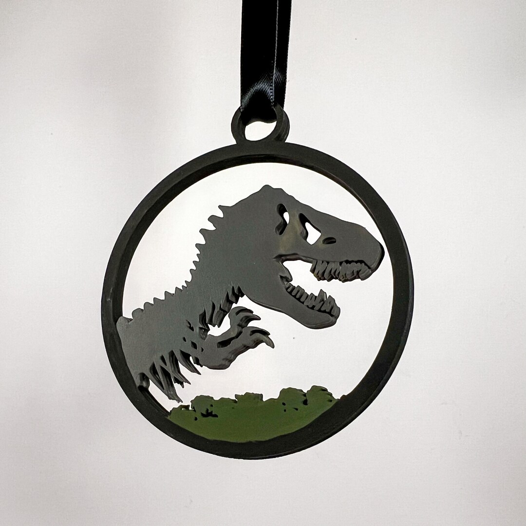 T-rex Dinosaur Ornament Jurassic Era Tyrannosaurus Christmas - Etsy