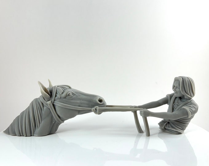 Atreyu & Artax Planter Decoración SIN PINTAR La historia interminable ...