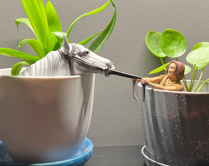 Atreyu & Artax Planter Decoration - the Neverending Story Swamps of ...