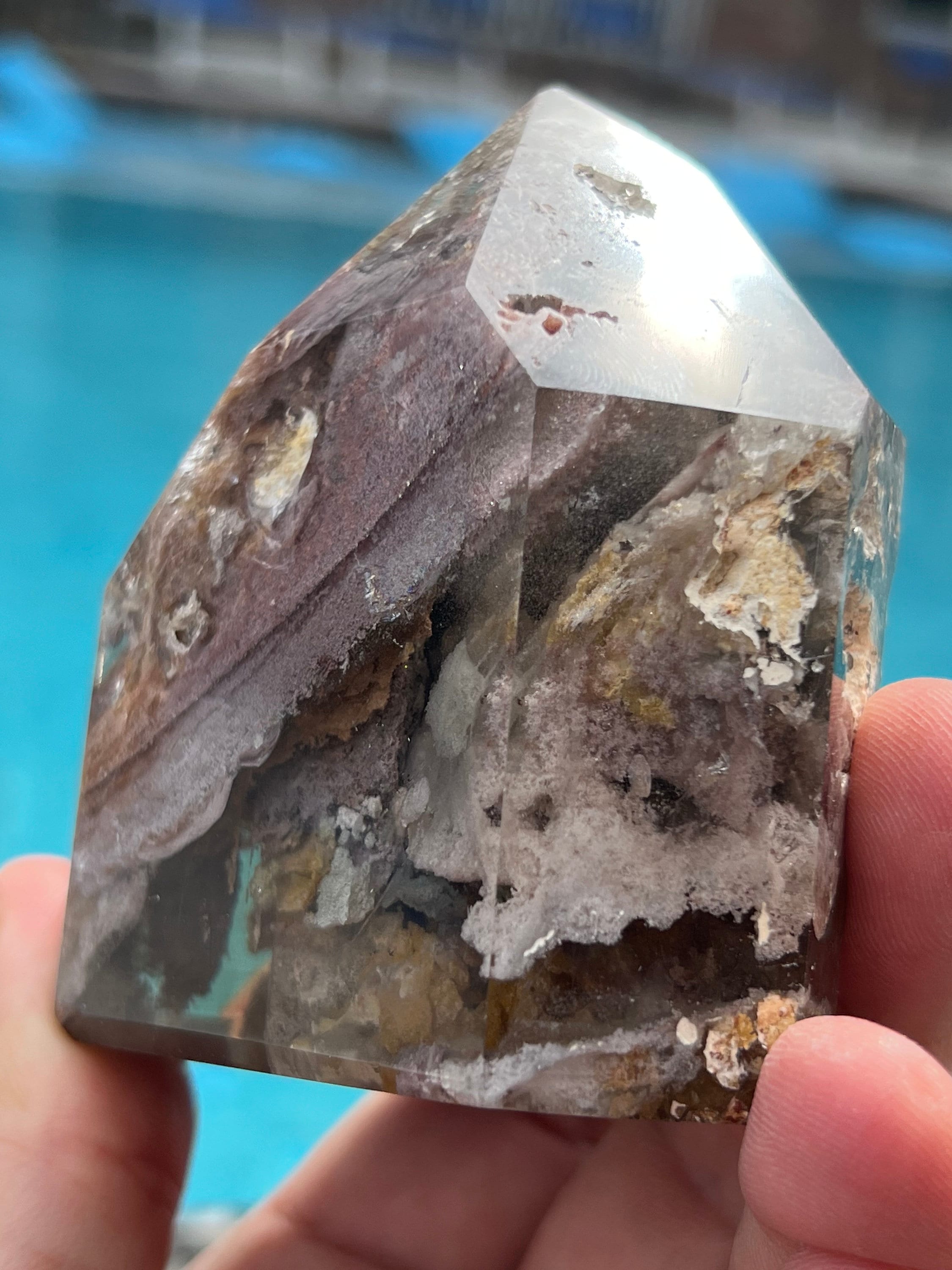 Garden Quartz Tower Extra Grade Unique Piece Brazilian Quartz - Etsy